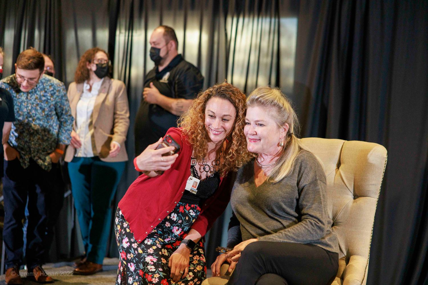 Gallery: Star Trek actor Kate Mulgrew visits Captain Janeway statue in ...