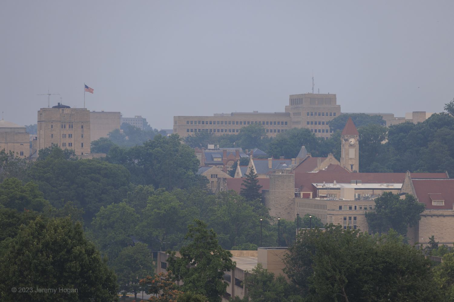 Air Quality Alert and Reduced Visibility Due to Smoke in Indiana - The ...