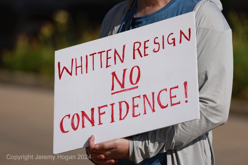Gallery: Protesters Interrupt Indiana University Board of Trustees ...