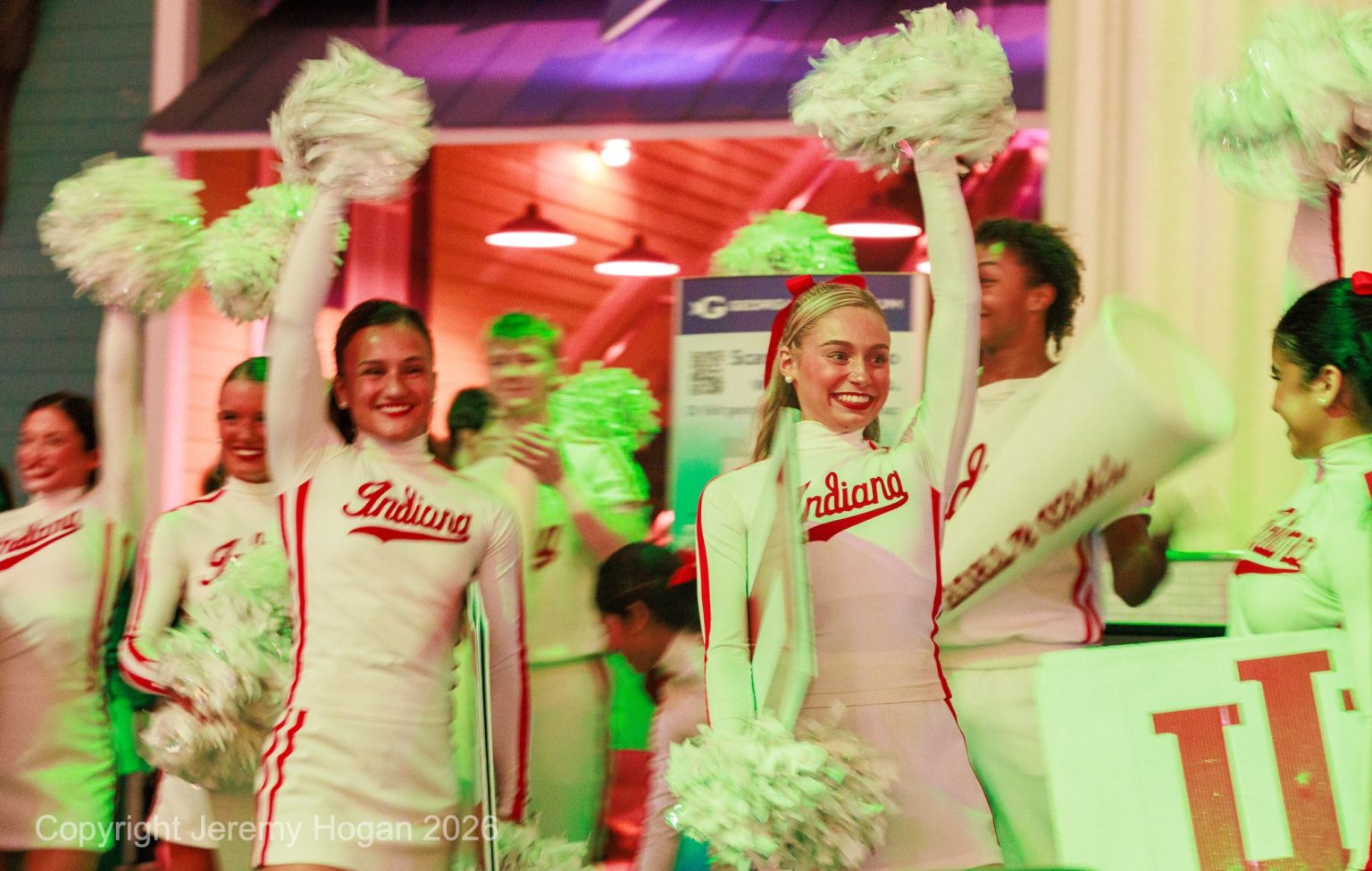 Photos: IU Marching Hundred Performs at Pep Rally Before Peach Bowl in ...