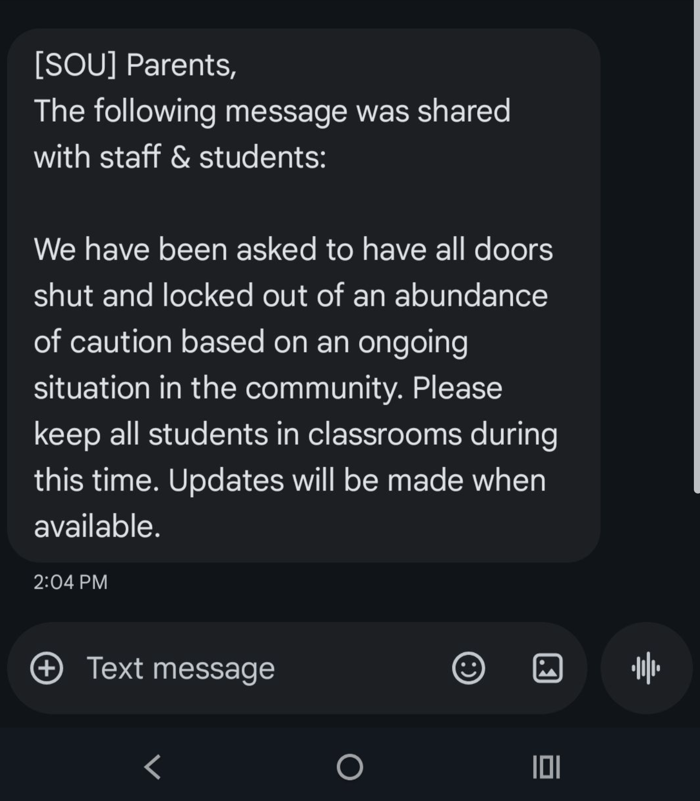 MCCSC schools locked down after reported threat; police checking ...
